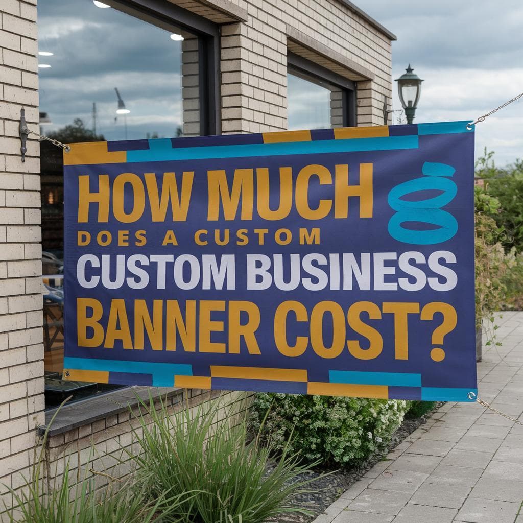 How Much Does A Custom Business Banner Cost?